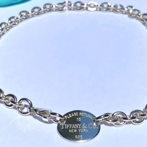 Tiffany & Co. | Jewelry | Return To Tiffany Oval Tag Necklace | Poshmark